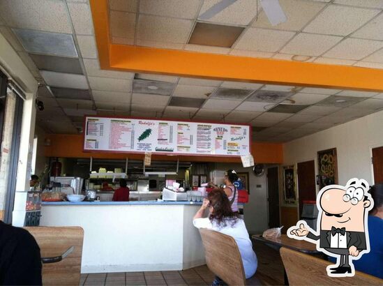 Menu at Rodolfo's Taco Shop restaurant, Sierra Vista
