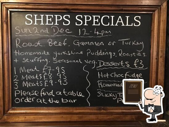 Menu at Shepherds Arms pub & bar, Horbury