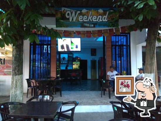 Menu at Weekend Bar, Villanueva