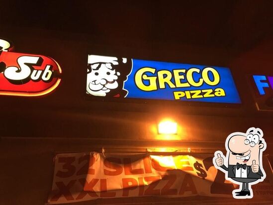 Menu at Greco Pizza pizzeria, Oromocto