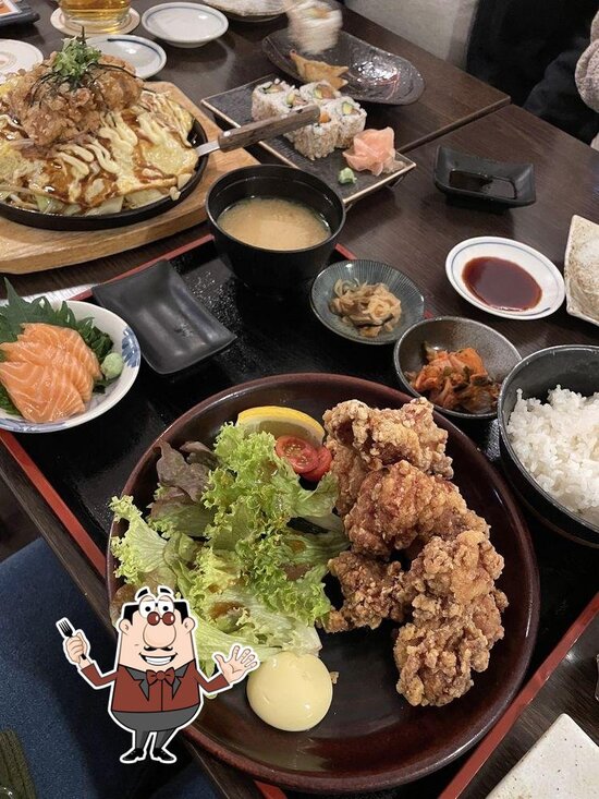Menu at Kushi-Tei of Tokyo restaurant, Düsseldorf