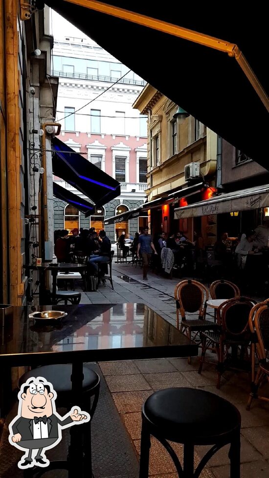 Menu at Tesoro Caffe cafe, Sarajevo