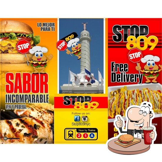 Stop 809, 537 W 207th St in New York City - Restaurant menu and reviews
