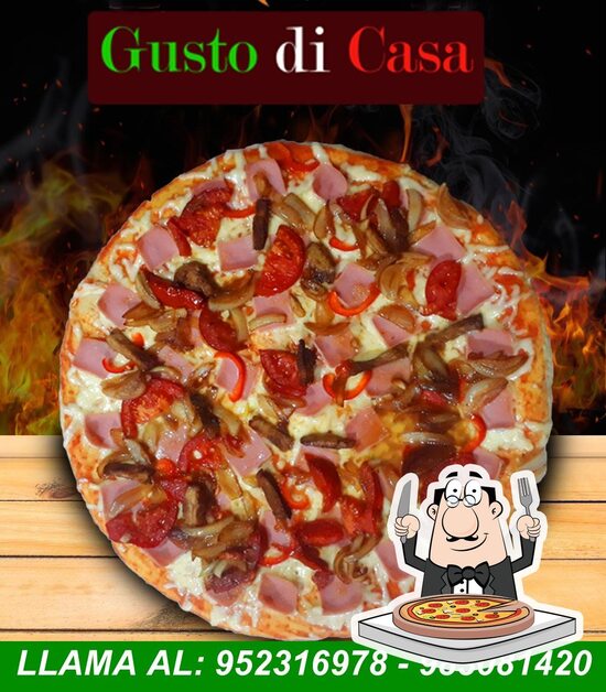 Menu at Gusto di Casa restaurant, Tacna