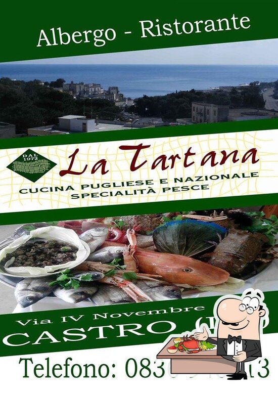 Speisekarte von La Tartana - Castro restaurant, Marittima