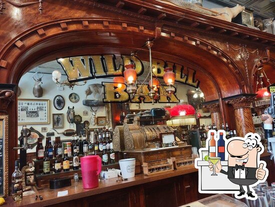 Menu at Wild Bill Bar, Deadwood, 624 Main St