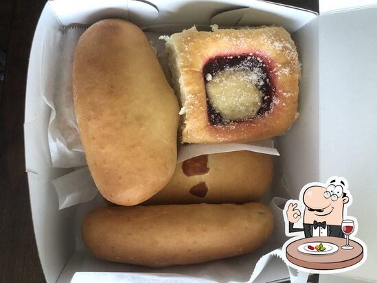 Menu at Trackside Kolache Bakery, College Station
