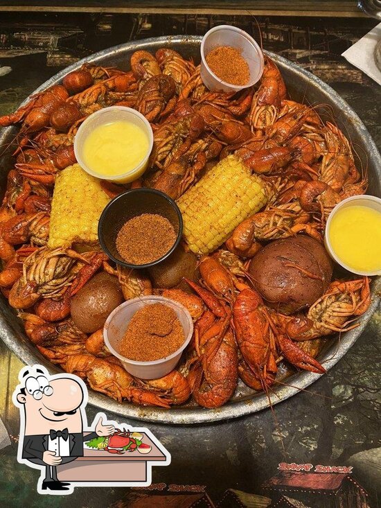 Menu at Swamp shack restaurant, Friendswood
