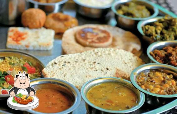 Menu at Bhavnaben Tiffinwala, Udvada
