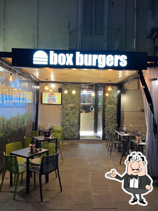 Speisekarte von BOX BURGERS Fuorigrotta restaurant, Neapel, Via Giulio Cesare