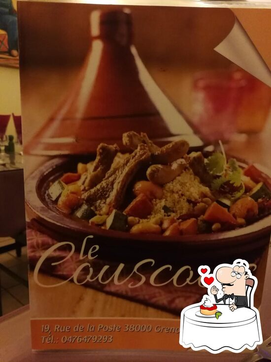 Menu at Restaurant Le Couscous, Grenoble