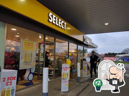 Menu at Shell, West Drayton