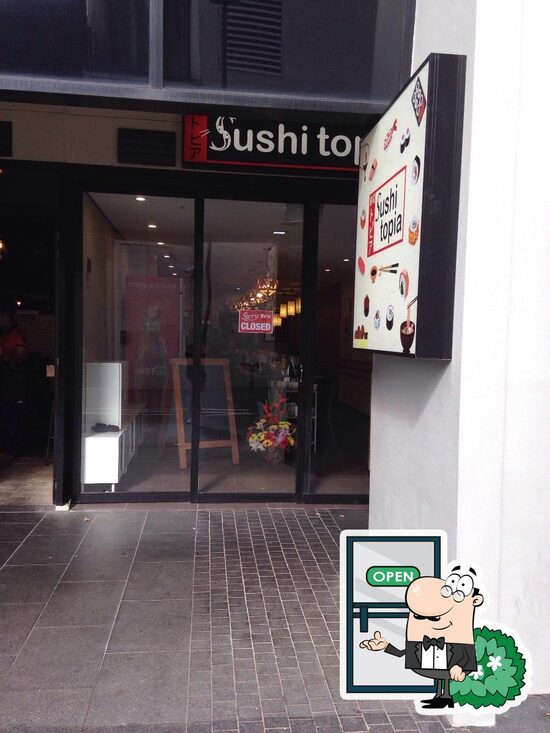 Menu at Sushi Topia restaurant, Redfern