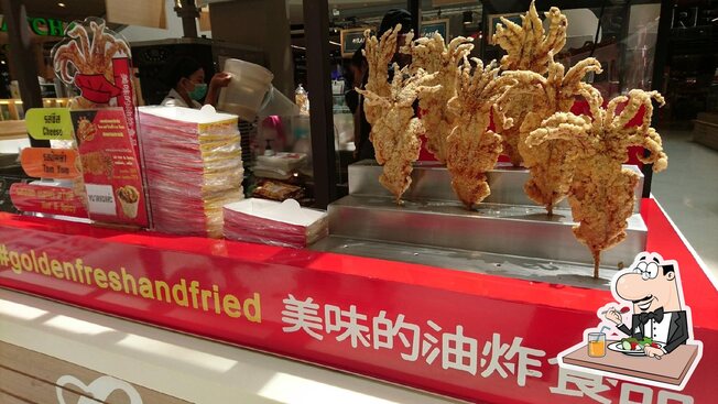 Menu at golden fresh&fried, Bang Yai, CentralPlaza WestGate