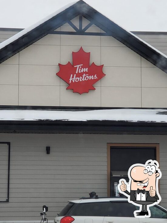 Menu at Tim Hortons restaurant, Grand Forks, Central Ave