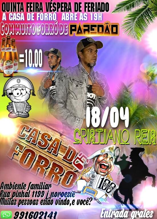 Menu em Casa De Forró e bailão (Conceito em Forró) clube, Campo Grande