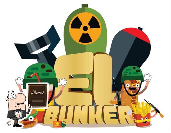 Menu at El Bunker restaurant, Ciudad Juarez