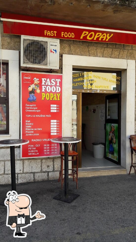 Fast food Popay, Sinj - Restaurant menu, prices and reviews