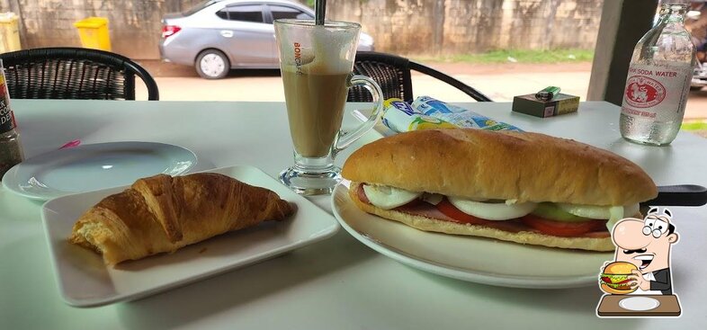 Menu at Swiss Bakery, Udon Thani