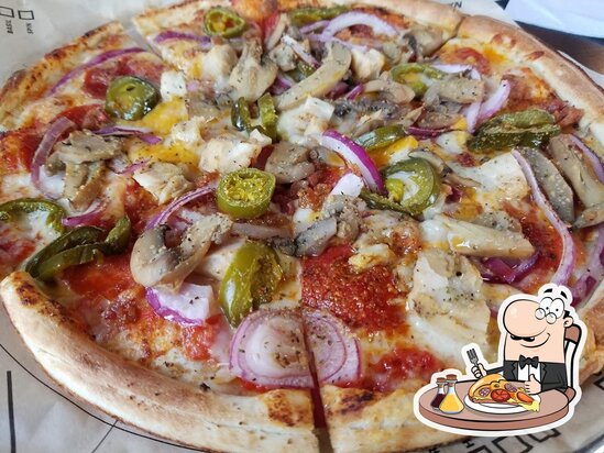 Menu at Rapid Fired Pizza pizzeria, Spartanburg, -F John B White Sr Blvd