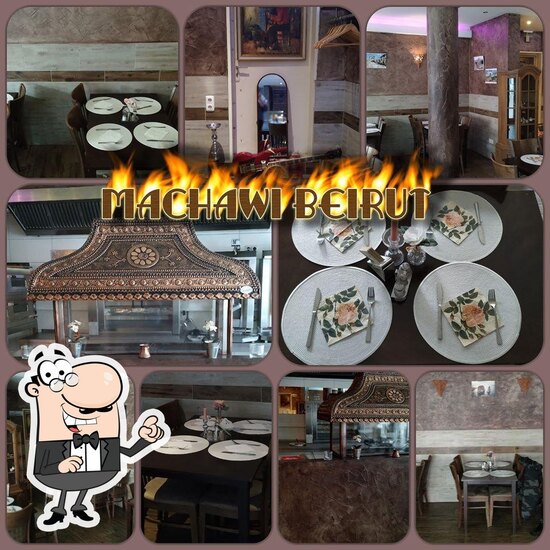 Menu at Machawi Beirut restaurant, Wilhelmshaven