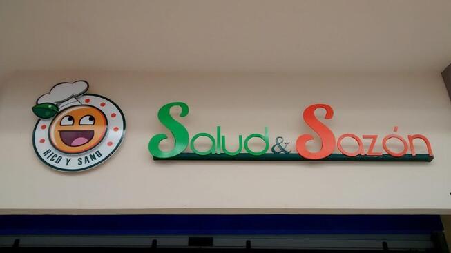 Menu at Salud & Sazón restaurant, Puerto Vallarta