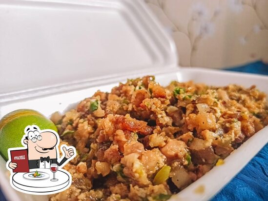 Menu at Sisig 101 restaurant, Cebu City
