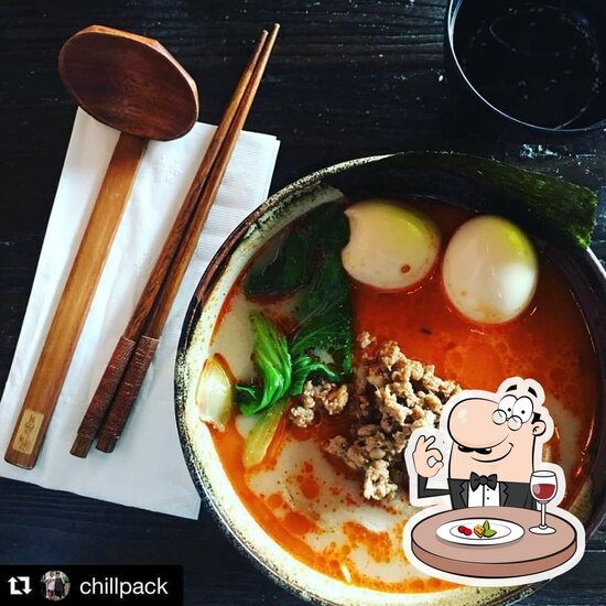 Menu at Tonkotsu restaurant, West Valley City