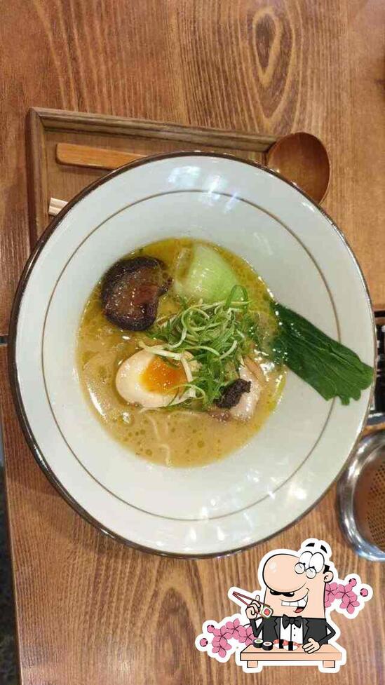 Menu at Parco Ramen Yatai restaurant, Melbourne