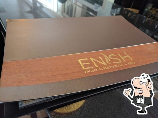 Menu at Enish Nigerian Restaurant Lewisham, London, 228 Lewisham High St