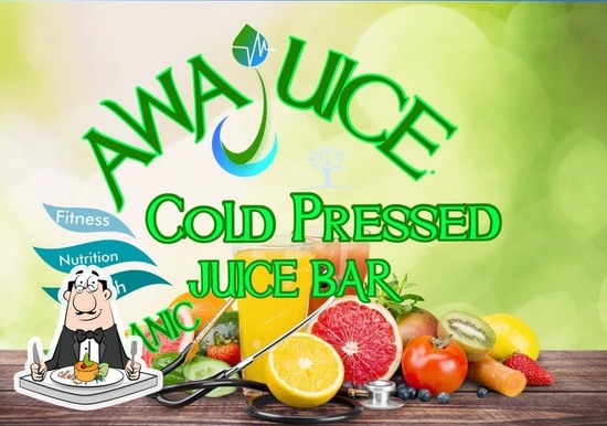 Menu at AwaJuice pub & bar, Wailea-Makena