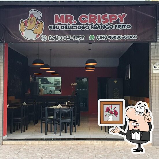 Menu at Mr Crispy restaurant, Volta Redonda