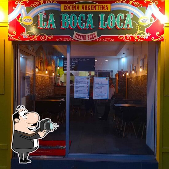 Menu at La Boca Loca restaurant, Alès