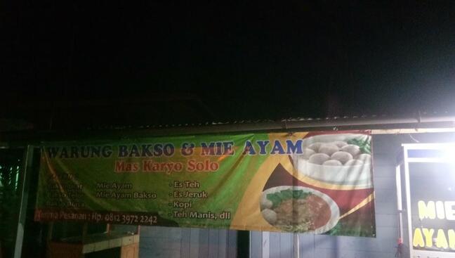 Menu at Mi Ayam & Bakso Mas Dian. restaurant, Indonesia