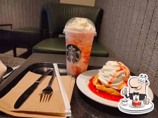Menu at Starbucks Verdant Strip Drive-Thru restaurant, Carmona