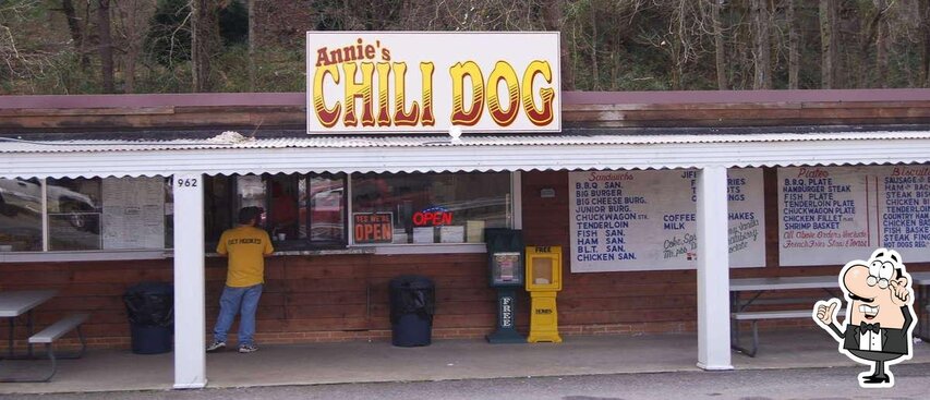 Menu at The Chili Dog restaurant, East Ellijay