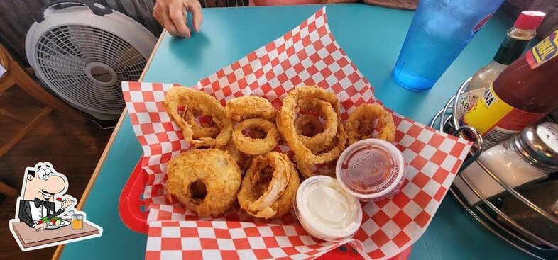 Menu at Fish Tales restaurant, Wimberley