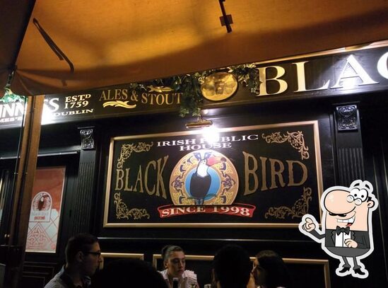 Menu at Black Bird pub & bar, Paola