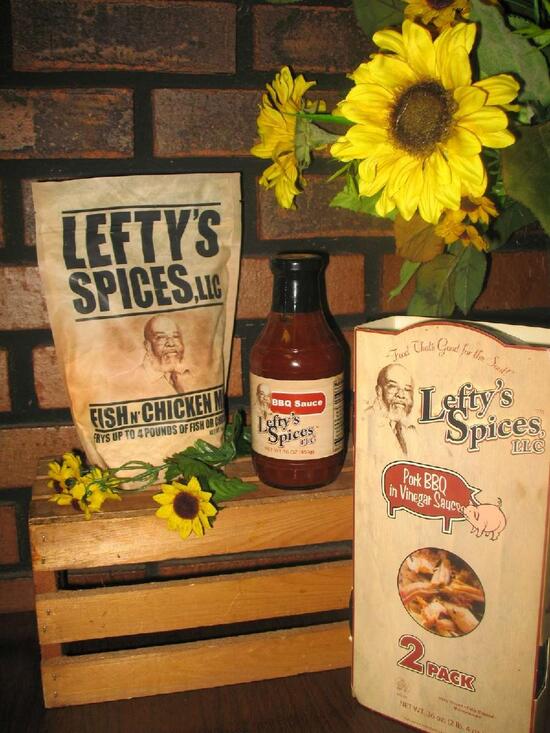 Menu at Lefty's Barbecue, Waldorf