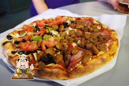 Menu at Ruszoni's Pizza pizzeria, Weiser