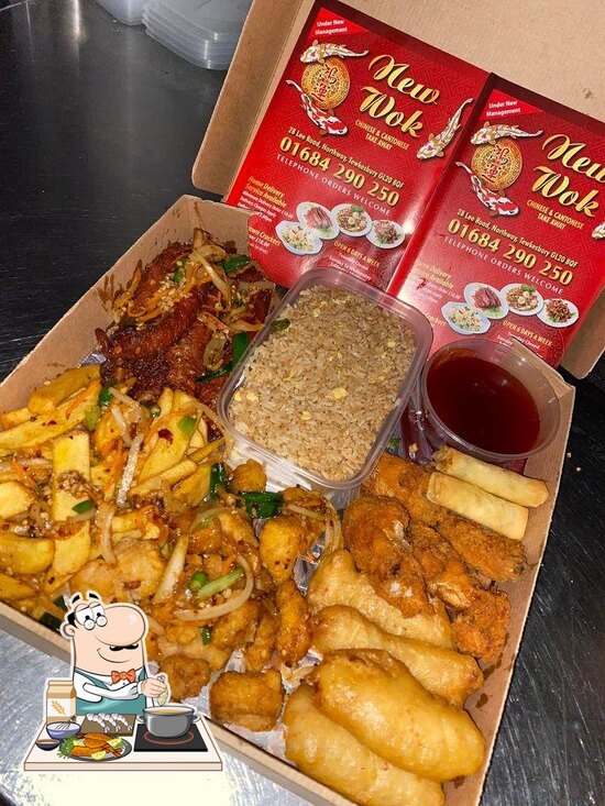 Menu at New Wok Chinese Takeaway restaurant, Tewkesbury, 28 Lee Rd