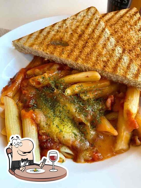 Menu at Tully's Coffee cafe, Pasig