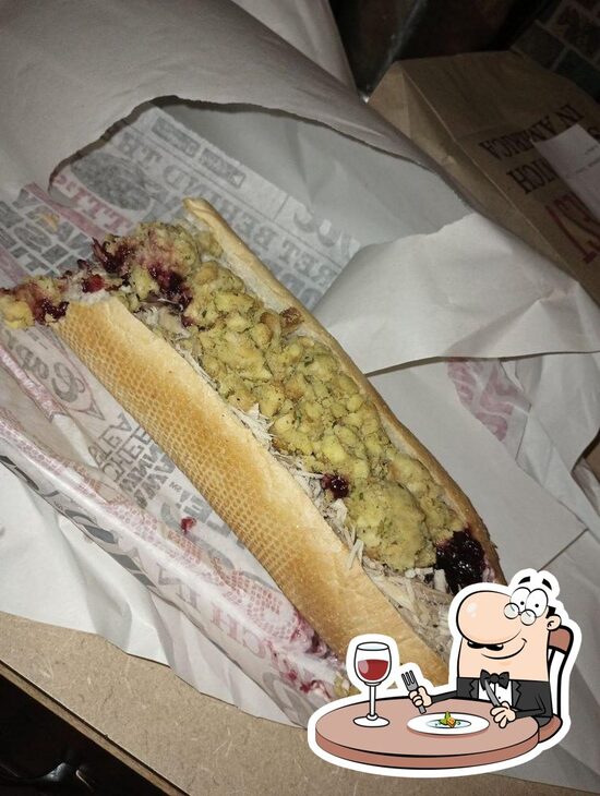 Menu at Capriotti's Sandwich Shop fast food, Coeur d'Alene