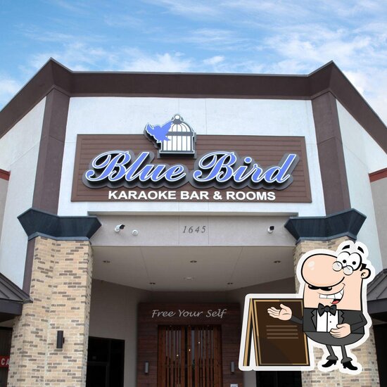 Menu at Blue Bird pub & bar, Houston