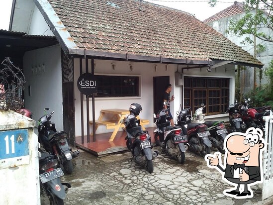 Menu at ESDI Coffee & Ice Cream, Bandung