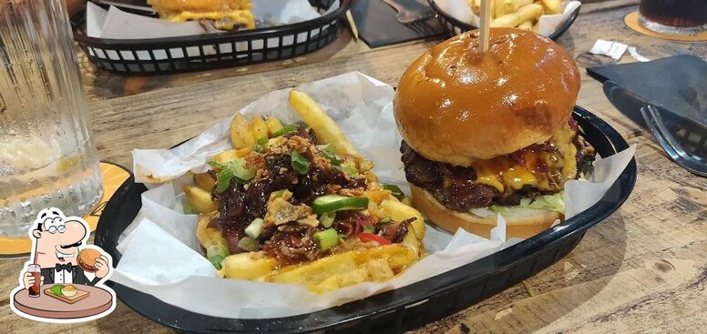 Menu at Hungry Cow restaurant, Mold