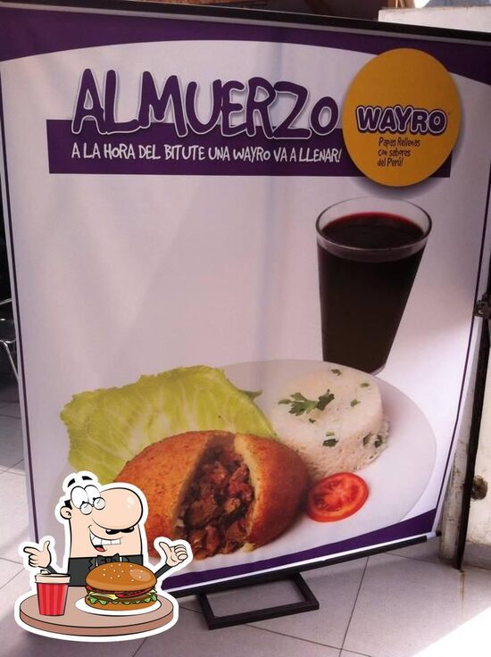 Menu at Wayro restaurant, La Molina