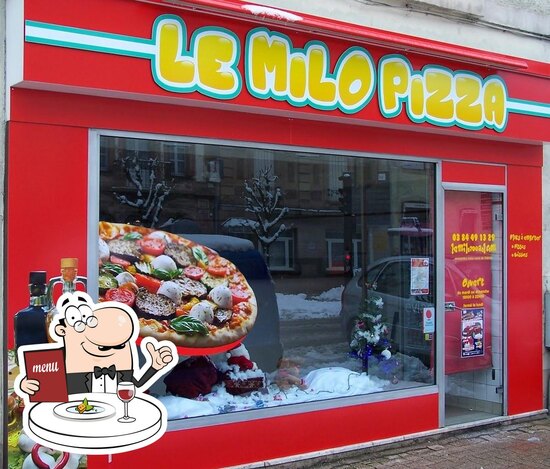 Menu at LE MILO PIZZA pizzeria, Luxeuil-les-Bains