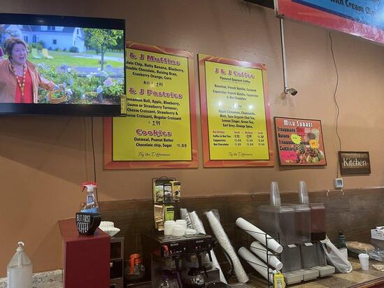 Menu at J & J Beyond Bagels restaurant, Georgetown