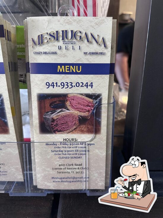 Meshugana Deli, Sarasota - Restaurant menu, prices and reviews